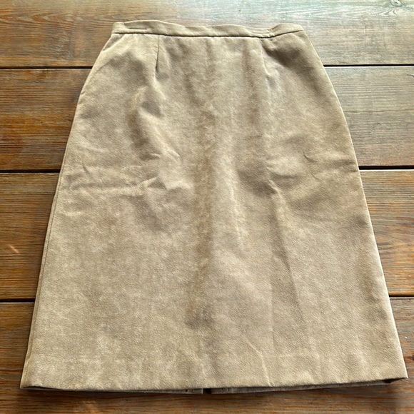 Vintage | Skirts | Vintage Adolph Schuman For Lilli Ann Ultra Suede ...